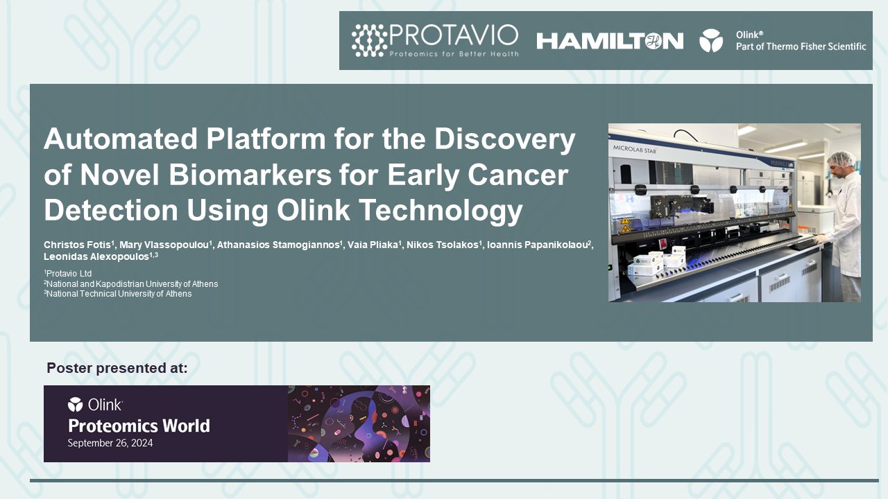 Protavio Showcases Automated Platform at Olink Proteomics World ...